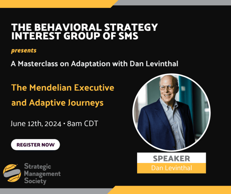The Mendelian Executive and Adaptive Journeys – SMS